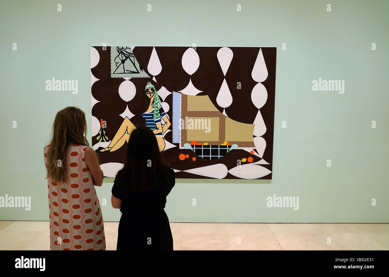 Images from the presentation of the exhibition 'Farah Atassi. Genius ...