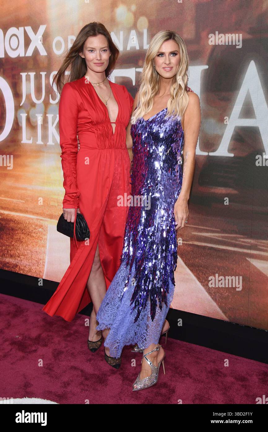 (L-R) Charlott Cordes and Nicky Hilton Rothschild attend Max Original's ...