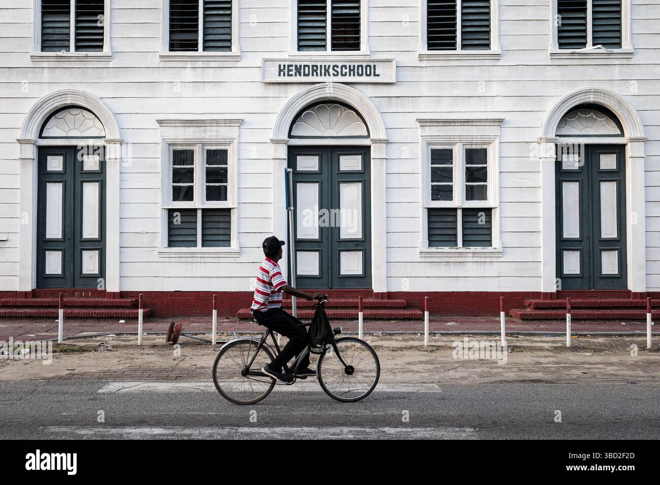 PARAMARIBO - The Hendrik School in downtown Paramaribo ahead of the ...