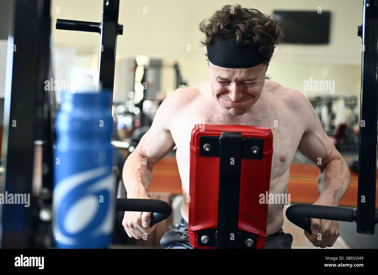 Rio Maior, Portugal. 21st May, 2025. Athlete Armand Marchant pictured ...