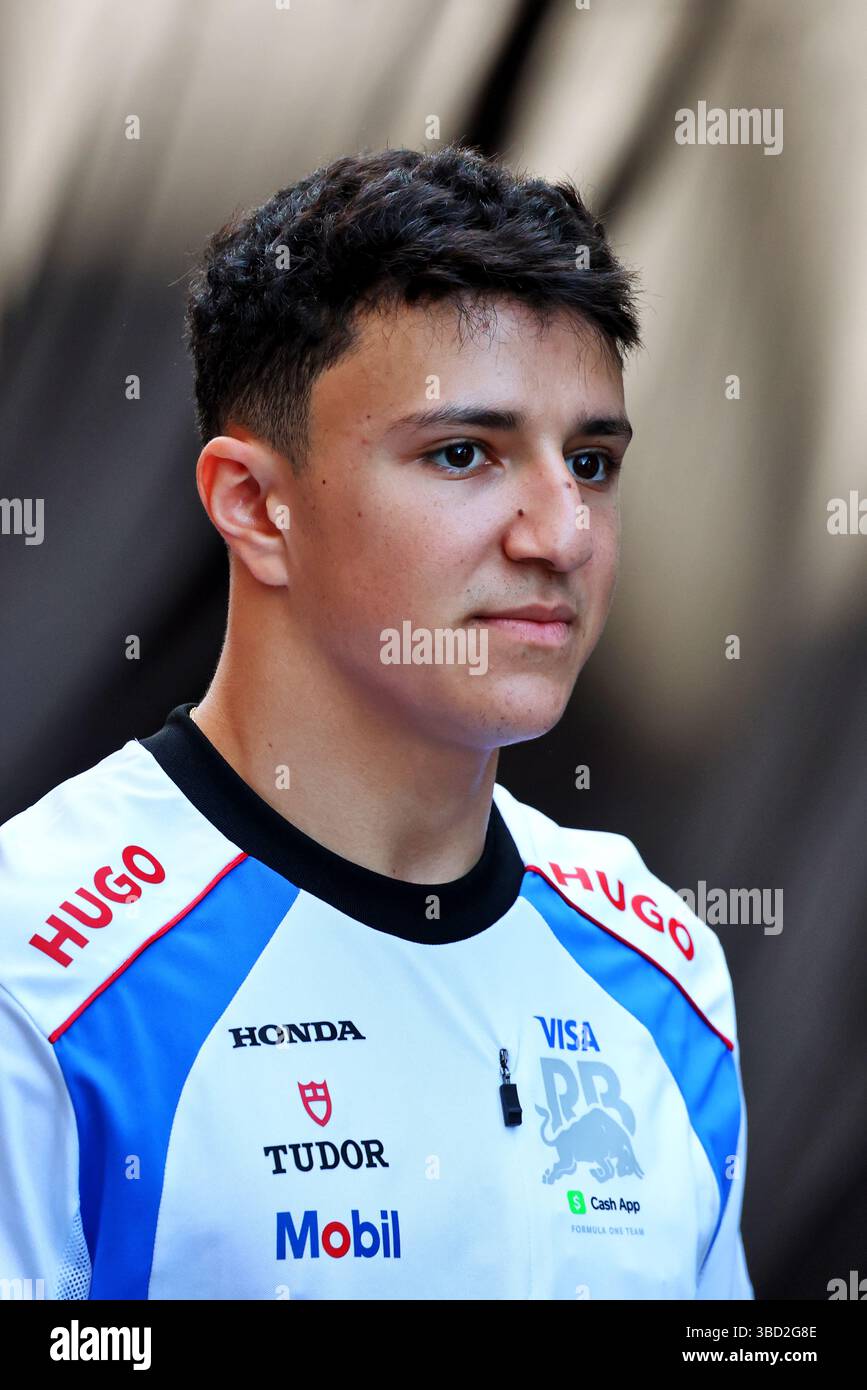 Isack Hadjar (FRA) Racing Bulls. 22.05.2025. Formula 1 World ...