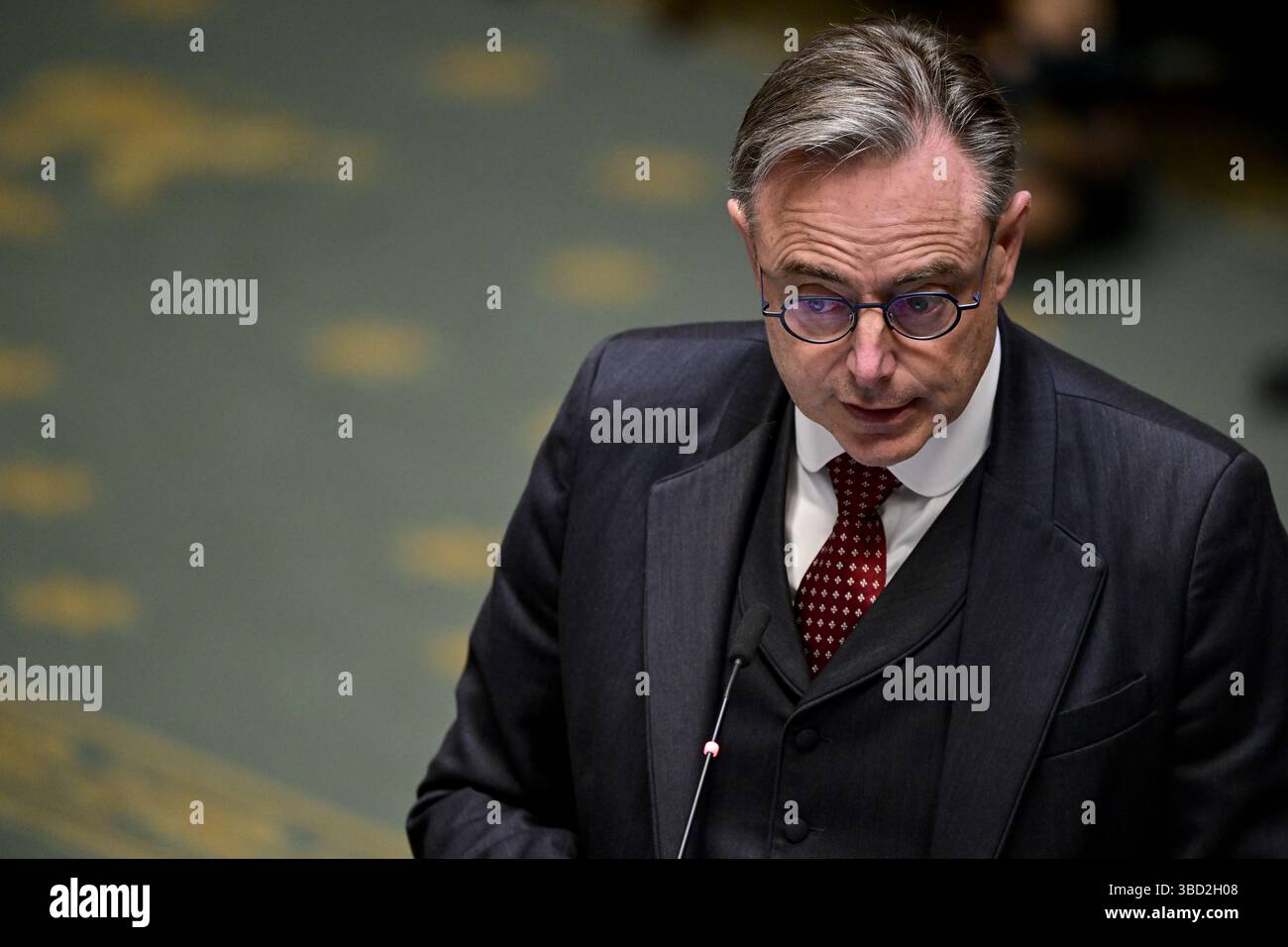 Brussels, Belgium. 22nd May, 2025. Prime Minister Bart De Wever ...