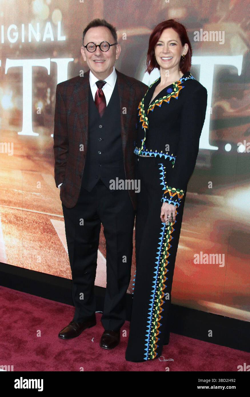 New York, New York, USA. 21st May, 2025. Michael Emerson and Carrie Preston at Max Original's ...