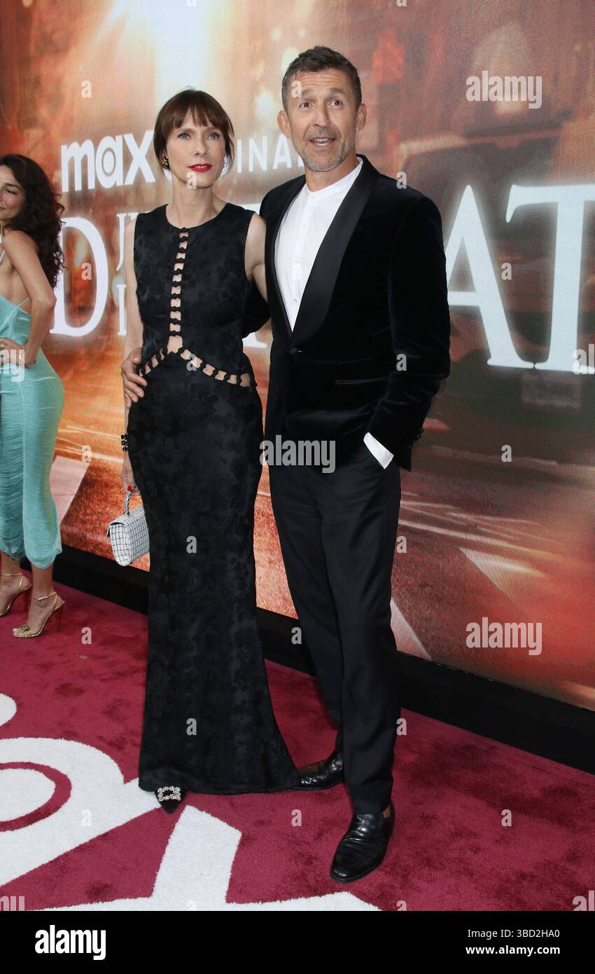 New York, New York, USA. 21st May, 2025. Dolly Wells and Jonathan Cake ...
