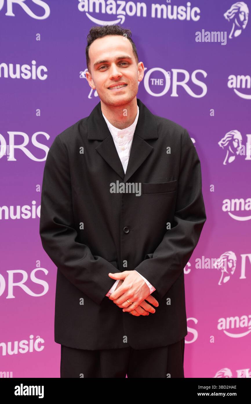 Jordan Rakei attends the Ivor Novello Awards, at the JW Marriott ...