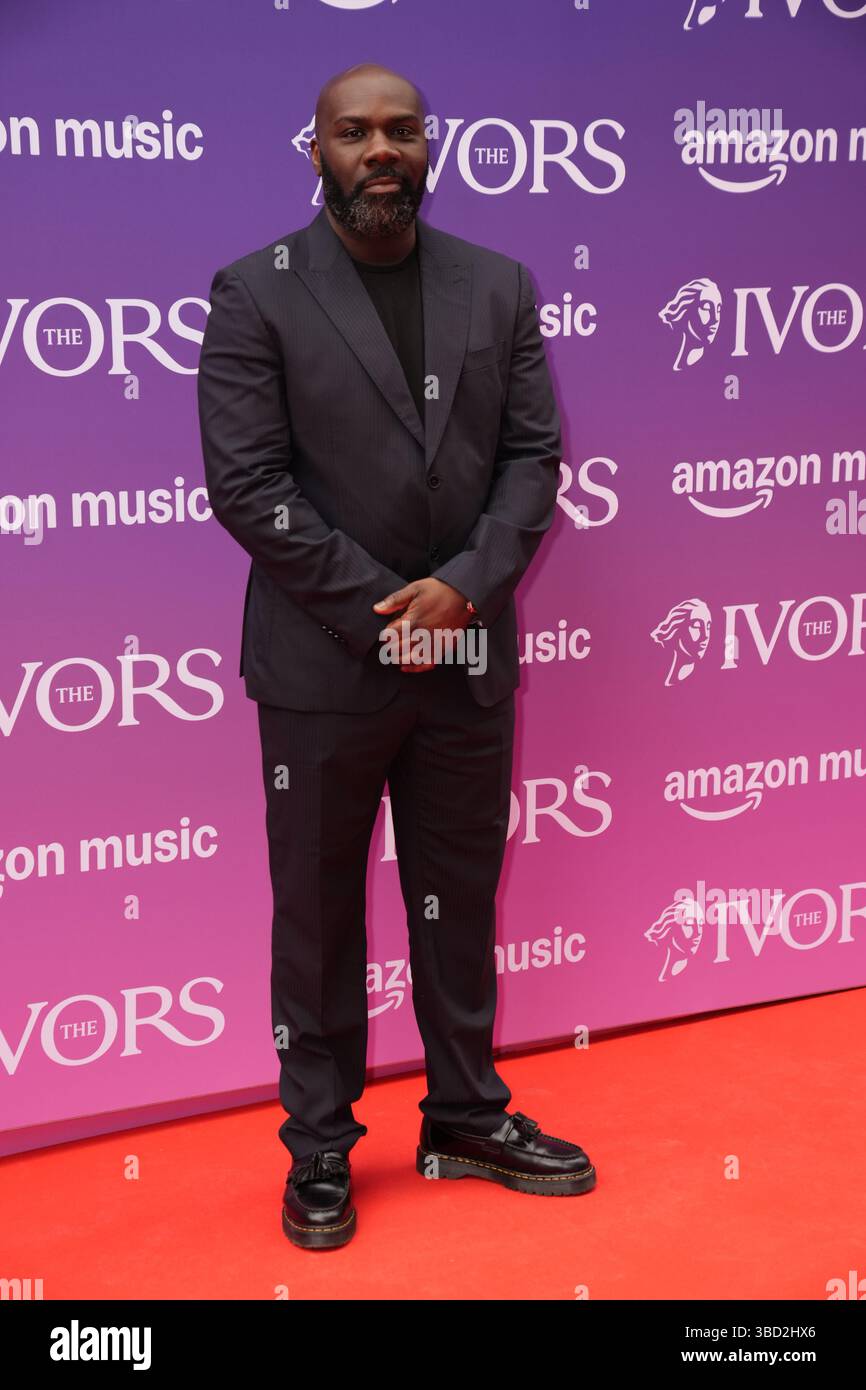 Michael, or Mickey J, Asante attends the Ivor Novello Awards, at the JW ...