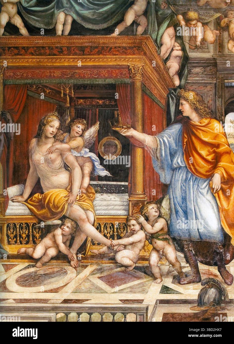 The Marriage of Alexander the Great and Roxana in 327BC, painted by Il ...