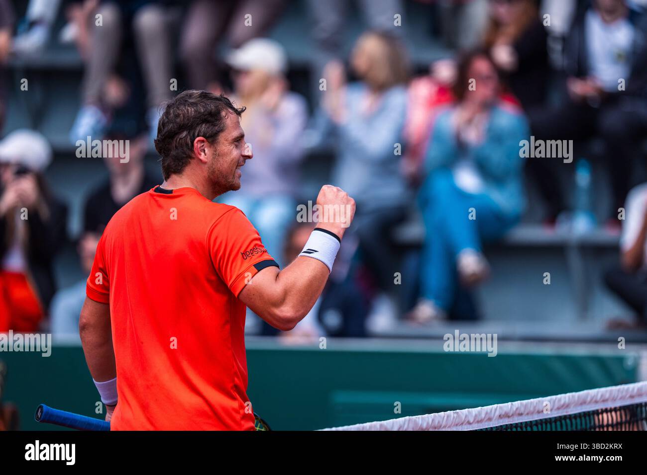 Paris, France. 22nd May, 2025. Clement TABUR of France celebrating the ...