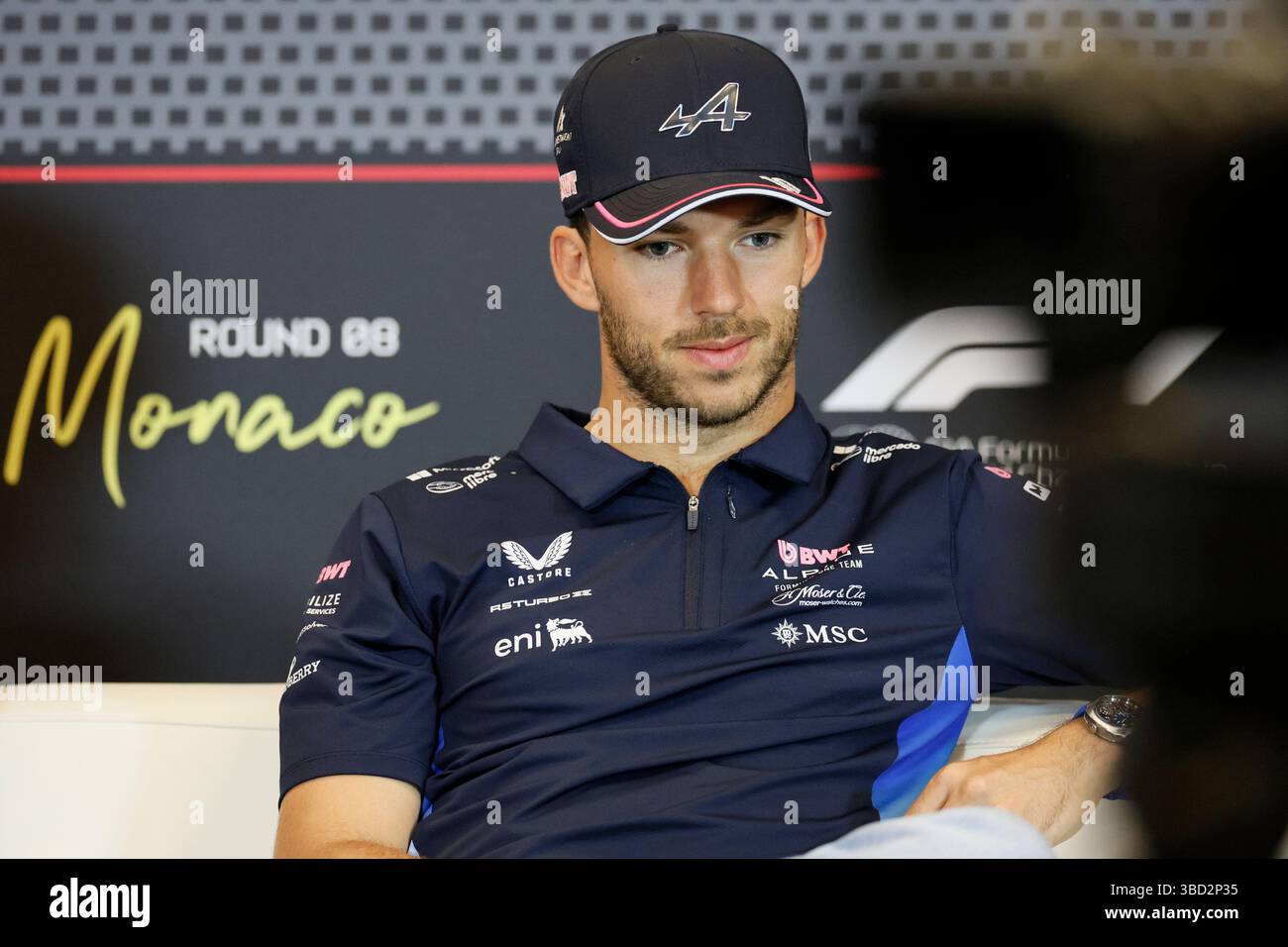 Monaco, May 22nd 2025. Formula 1 Tag Heuer Grand Prix de Monaco 2025. Pictured: Pierre Gasly ...