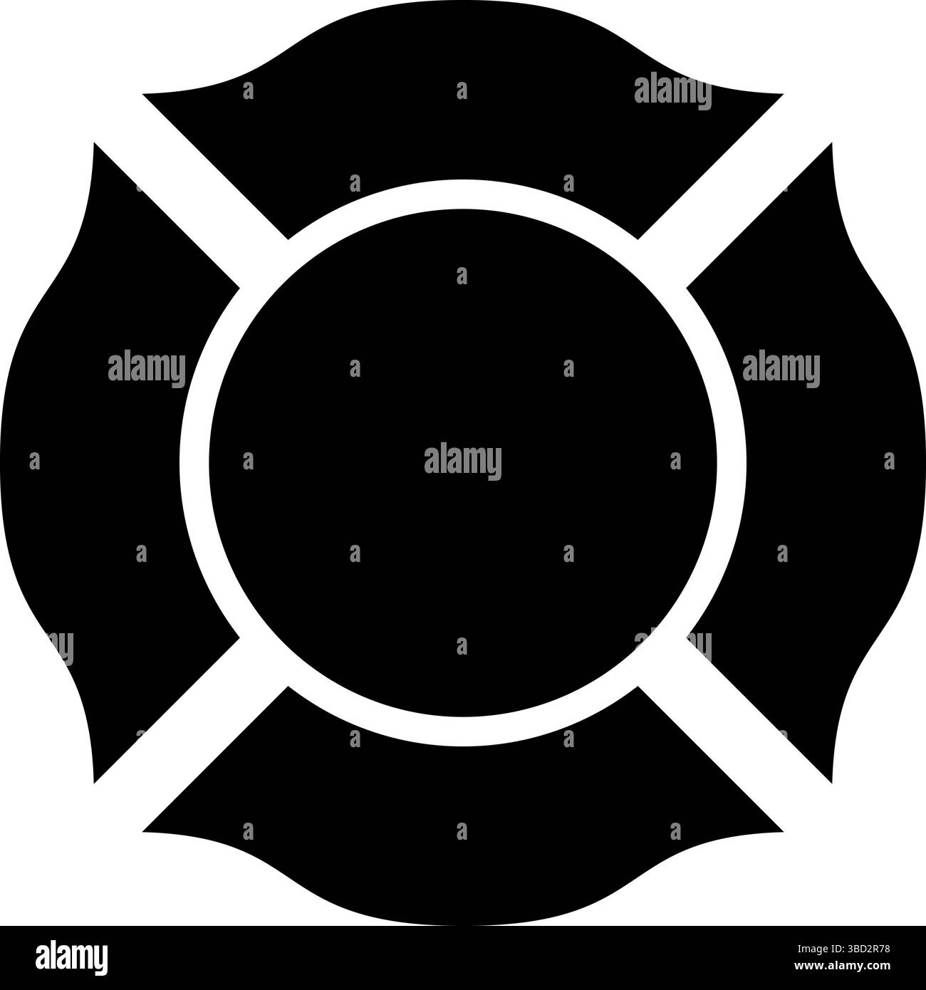 Maltese cross Black and White Stock Photos & Images - Alamy