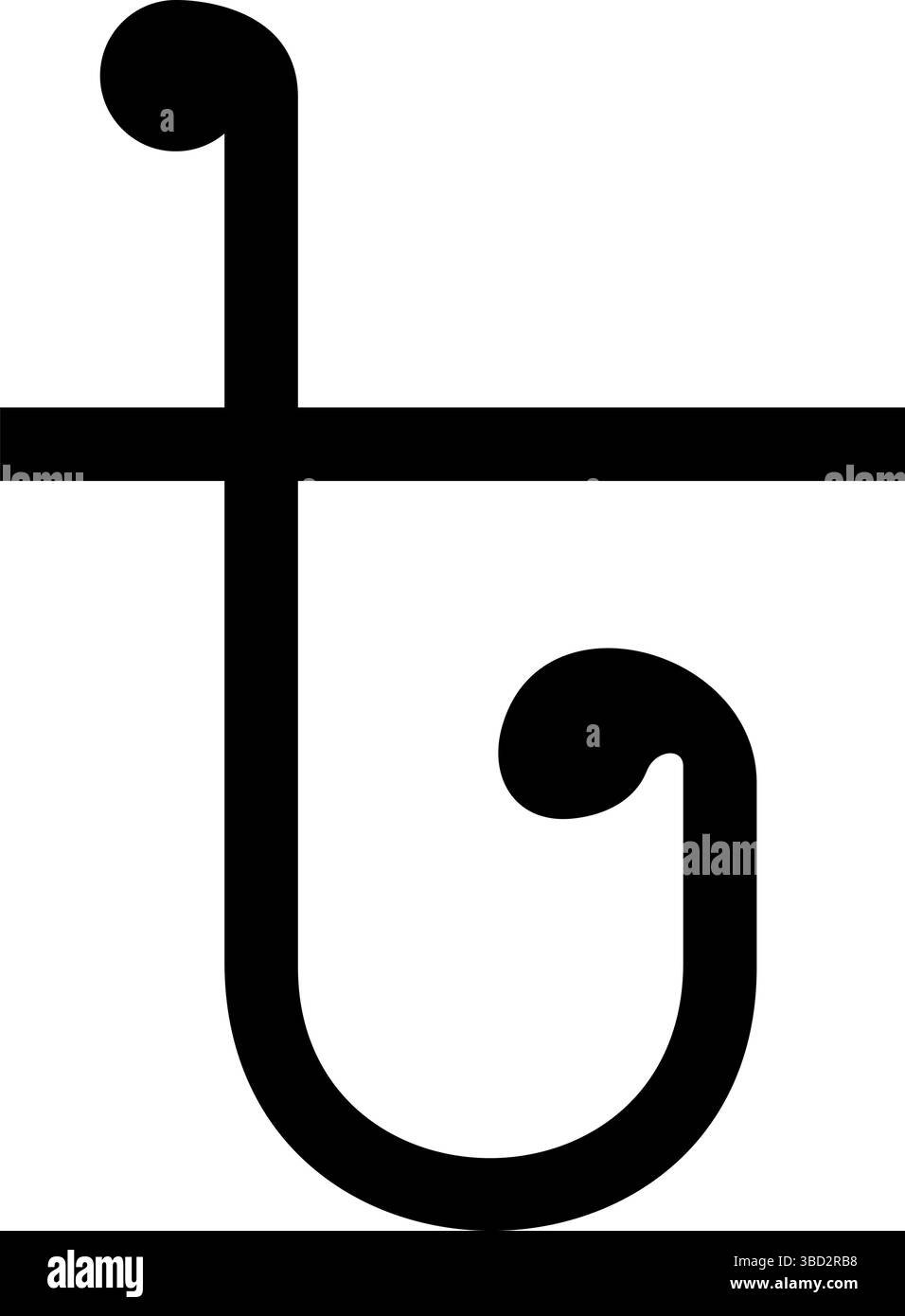 Symbol Taka Bangladeshi currency sign icon black color vector ...