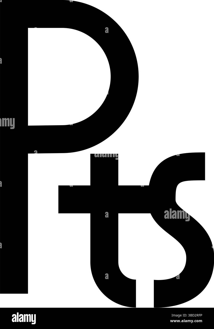 Peseta currency symbol sign money icon black color vector illustration ...