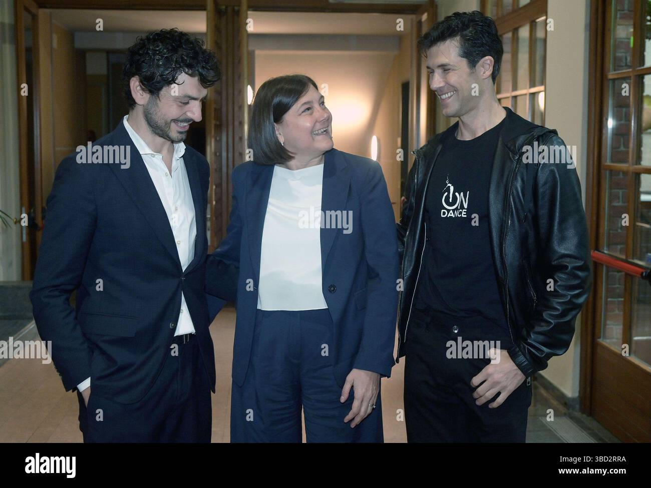 Milan, Roberto Bolle meets students at the Catholic University with the ...