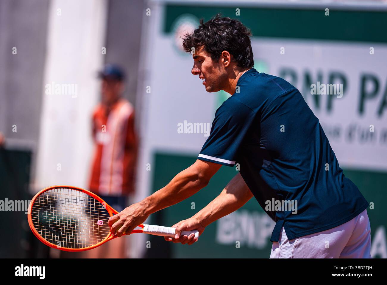 Cristian GARIN of Chile during the qualifying of the Roland-Garros 2025 ...