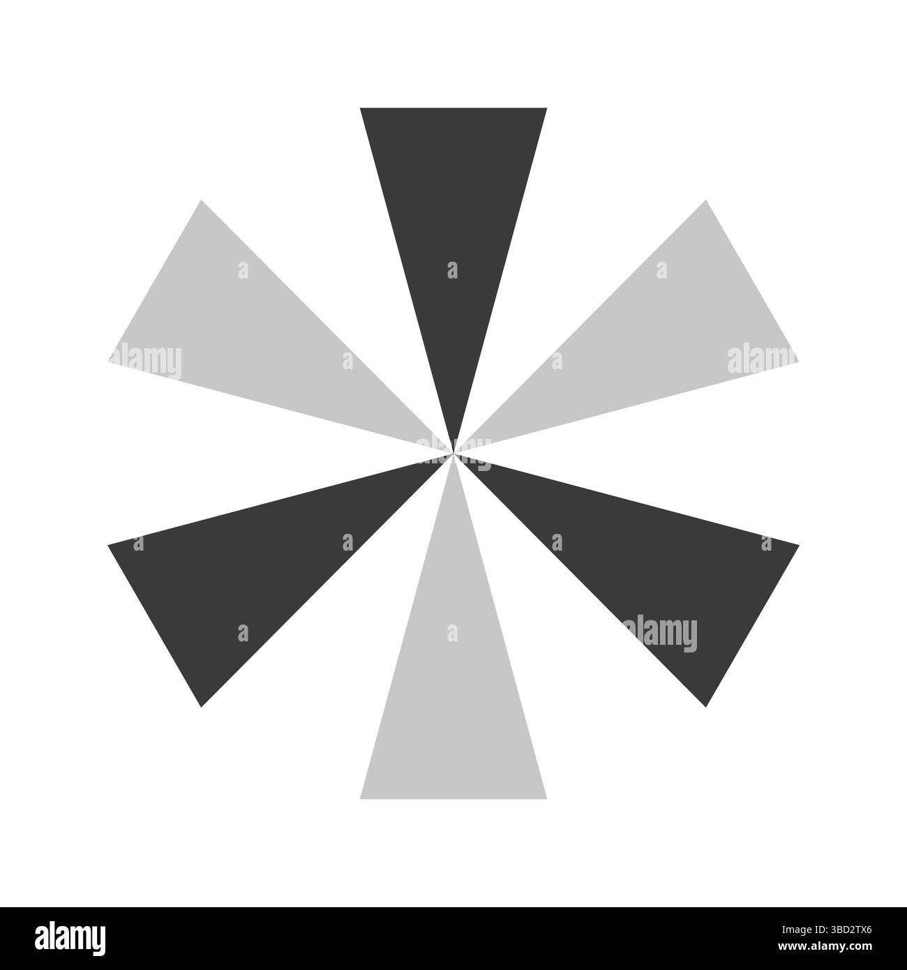 Retro black white sun rays bg. Pop art comic cartoon element Stock ...