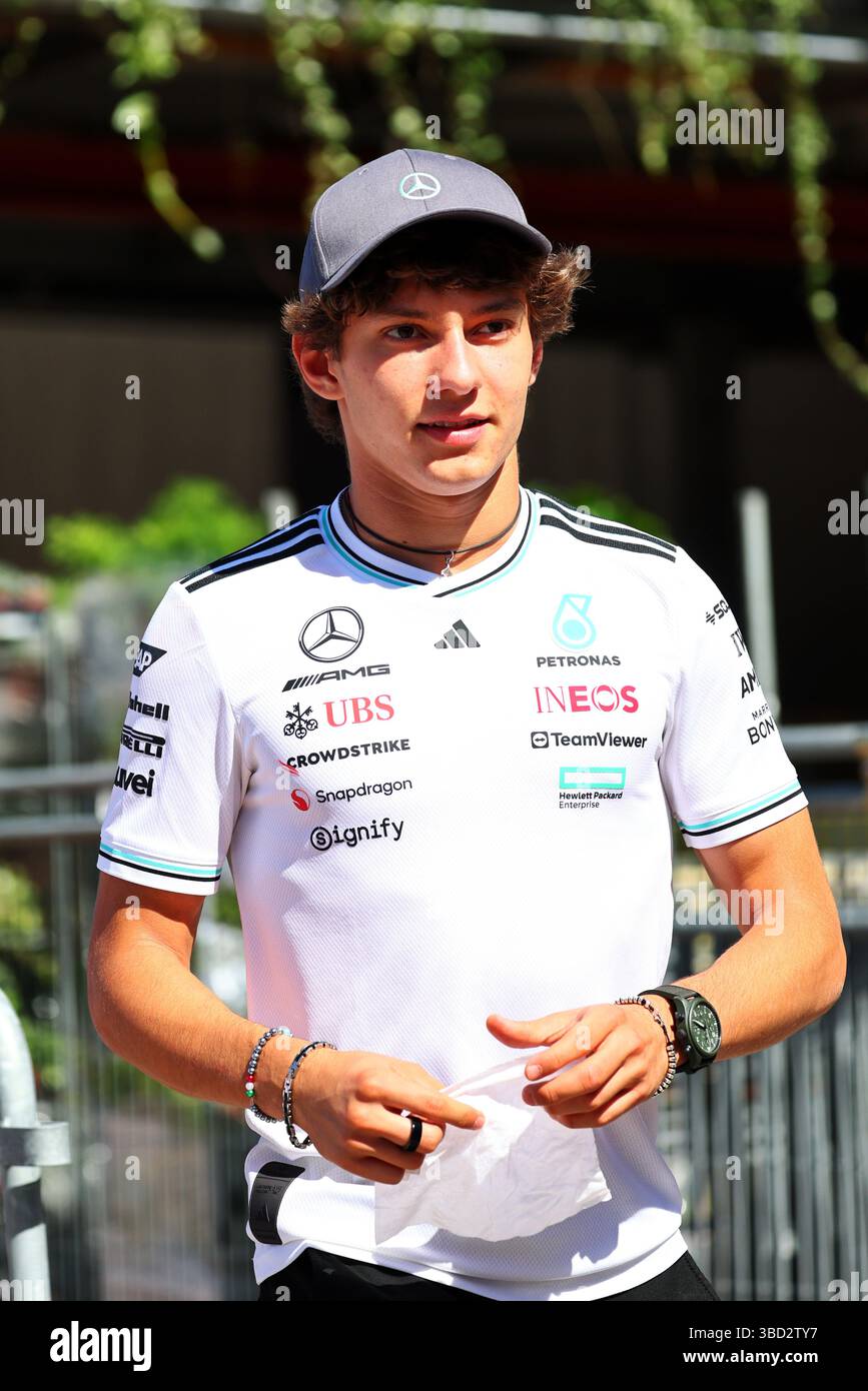 Monaco, Monte Carlo. 22nd May, 2025. Andrea Kimi Antonelli (ITA ...
