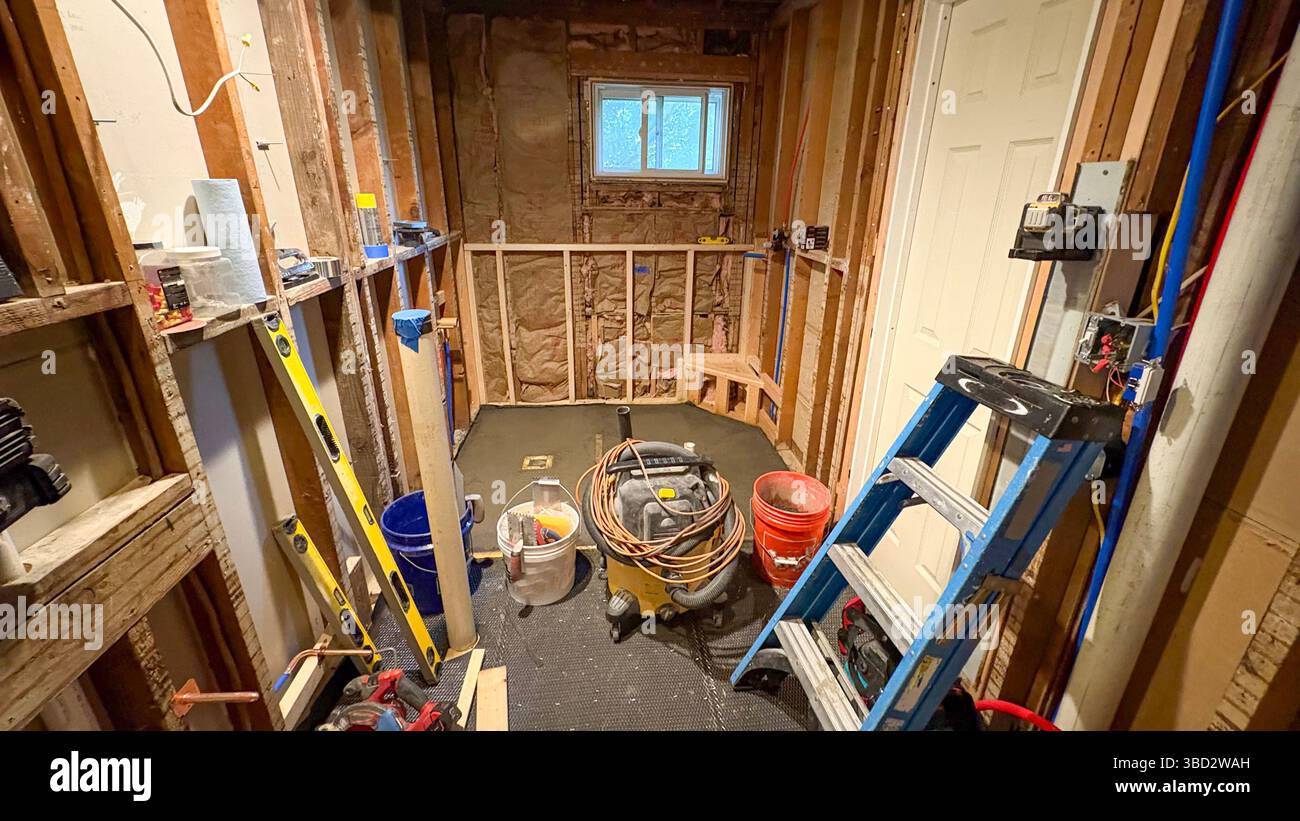 Busy renovation area featuring hi-res stock photography and images - Alamy