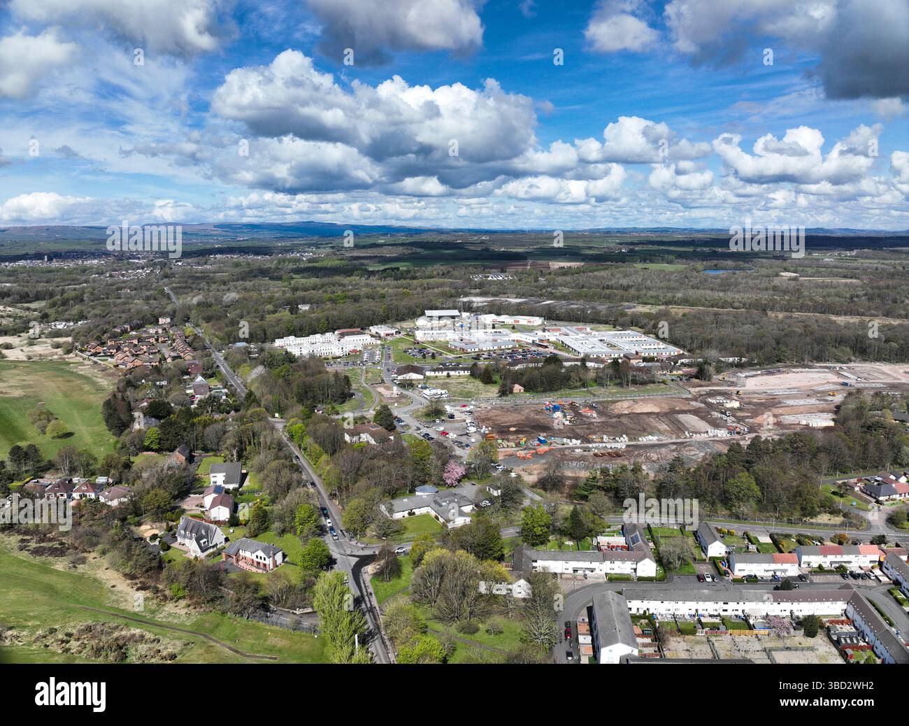 Aerial drone view of Stock Photo - Alamy