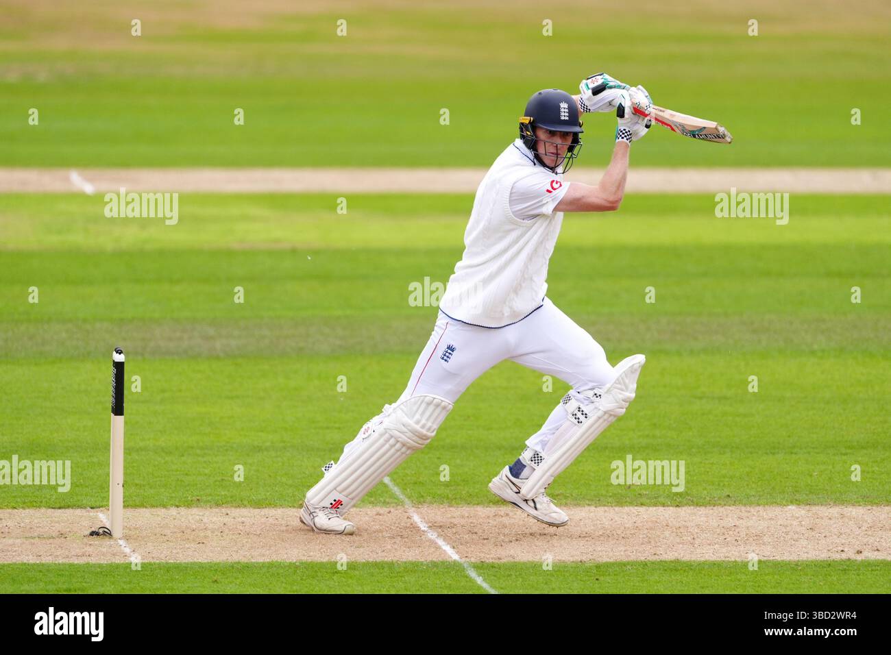 England's Zak Crawley on day one of the Rothesay International test ...