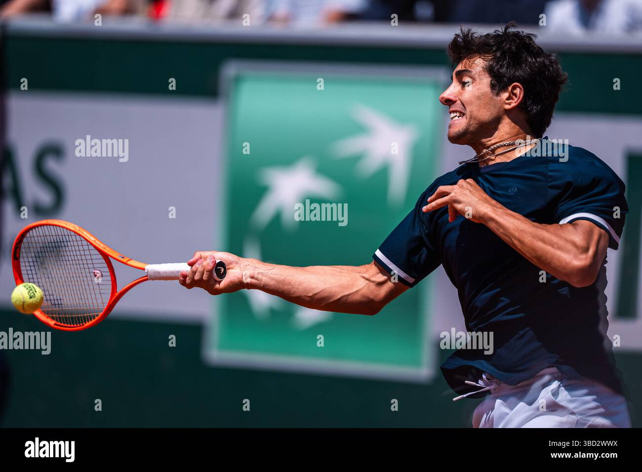 Cristian GARIN of Chile during the qualifying of the Roland-Garros 2025 ...