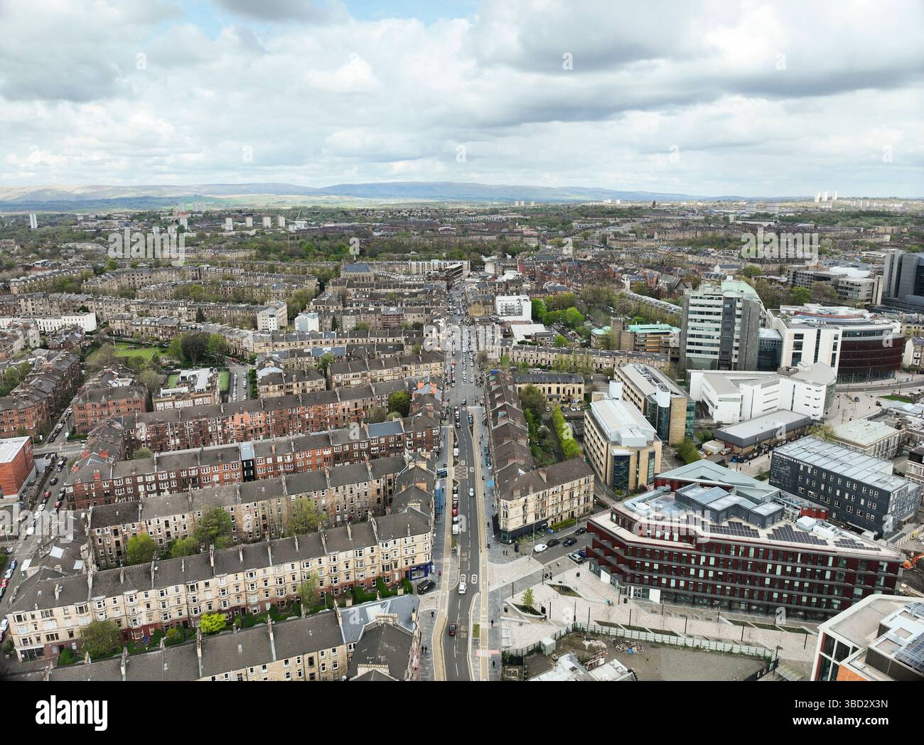 Aerial drone view of Stock Photo - Alamy