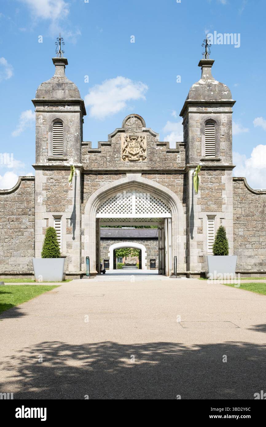 Antrim, Northern Ireland - May 20th, 2025: Imposing elegant historic ...
