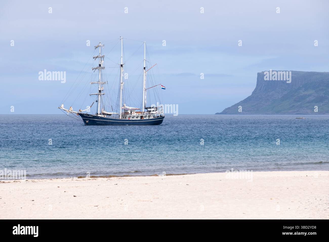 Ballycastle, Northern Ireland - May 21st, 2025: Dutch tall ship ...
