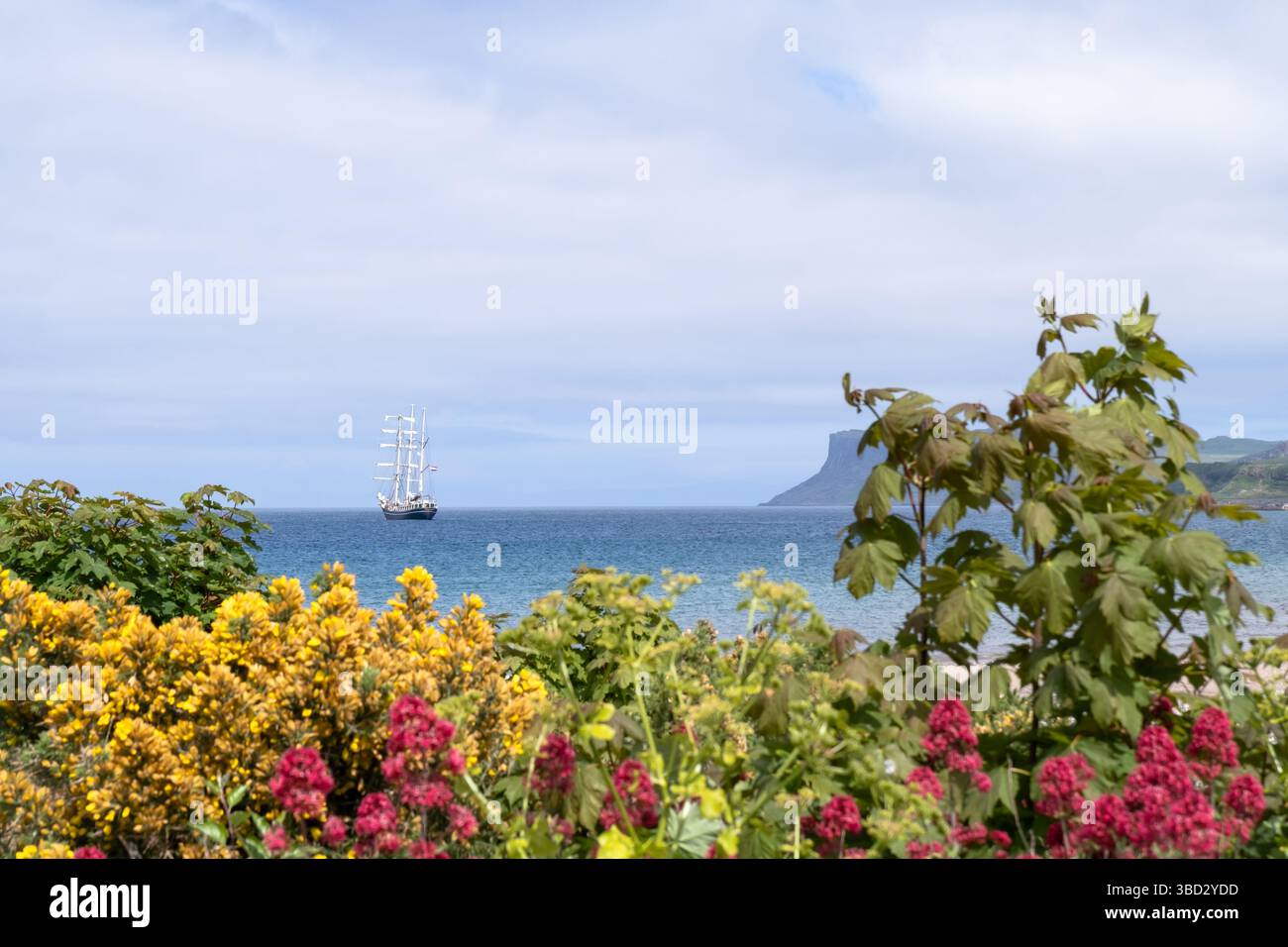 Ballycastle, Northern Ireland - May 21st, 2025: Dutch tall ship ...
