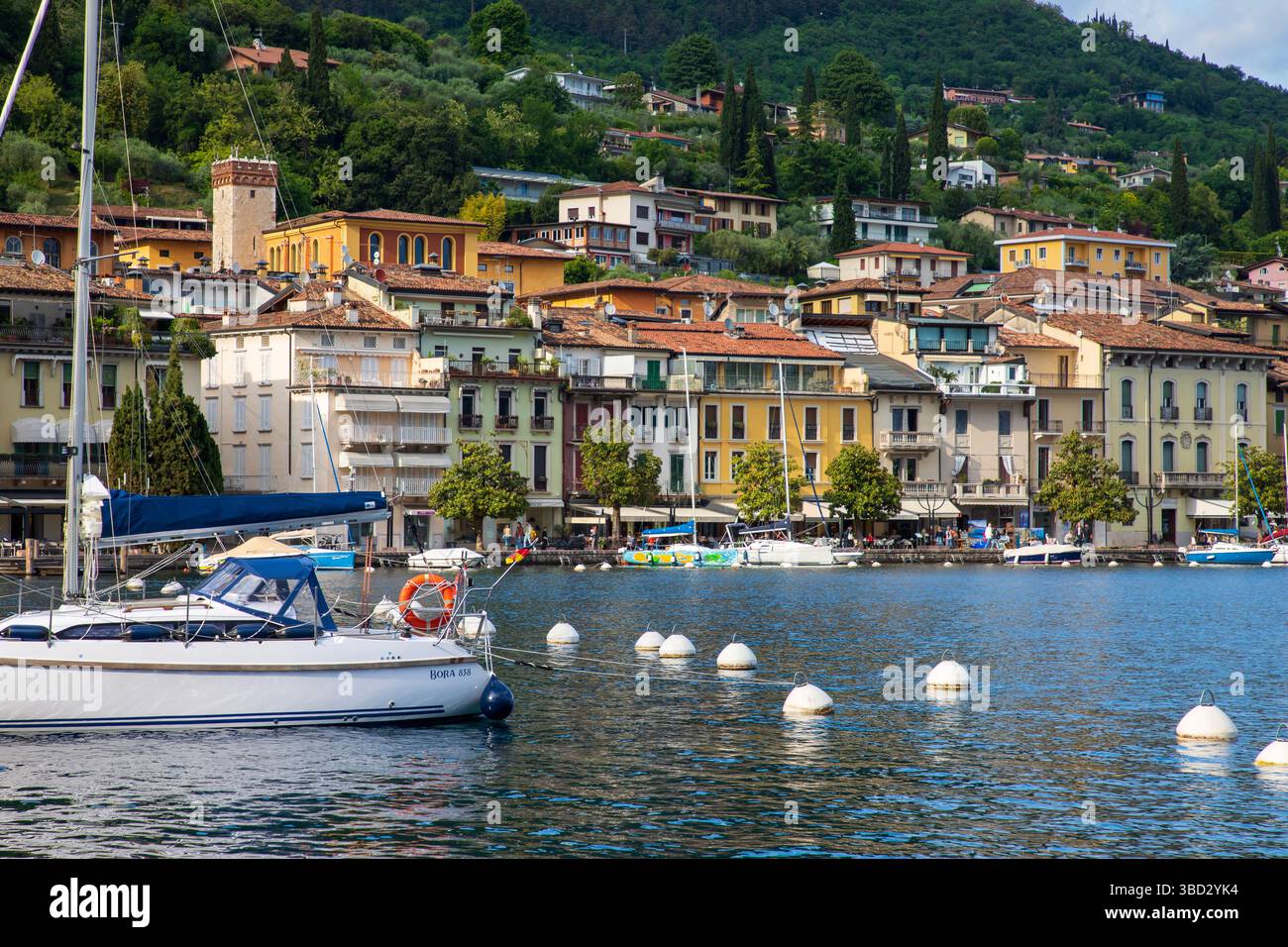 SALO, ITALY - May 10th 2025: Salò is the largest and most important ...