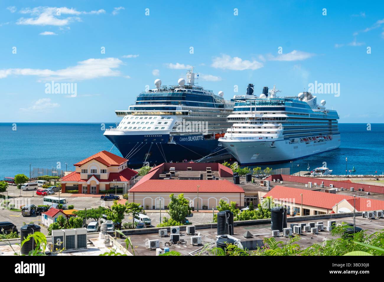 St Georges, Grenada - November 26, 2023: Cruise ships Celebrity ...
