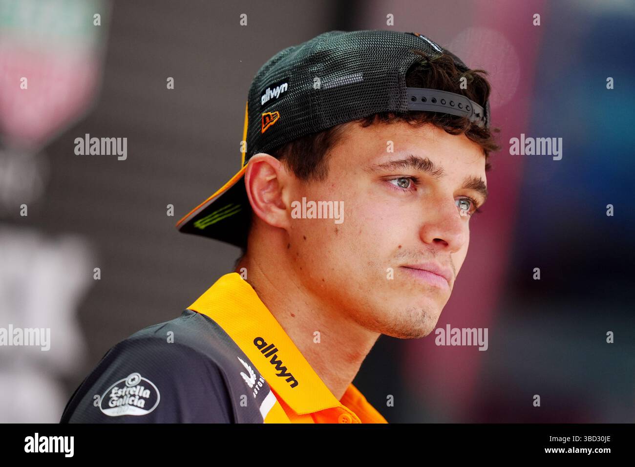 McLaren driver Lando Norris during the preview day at the Circuit de ...