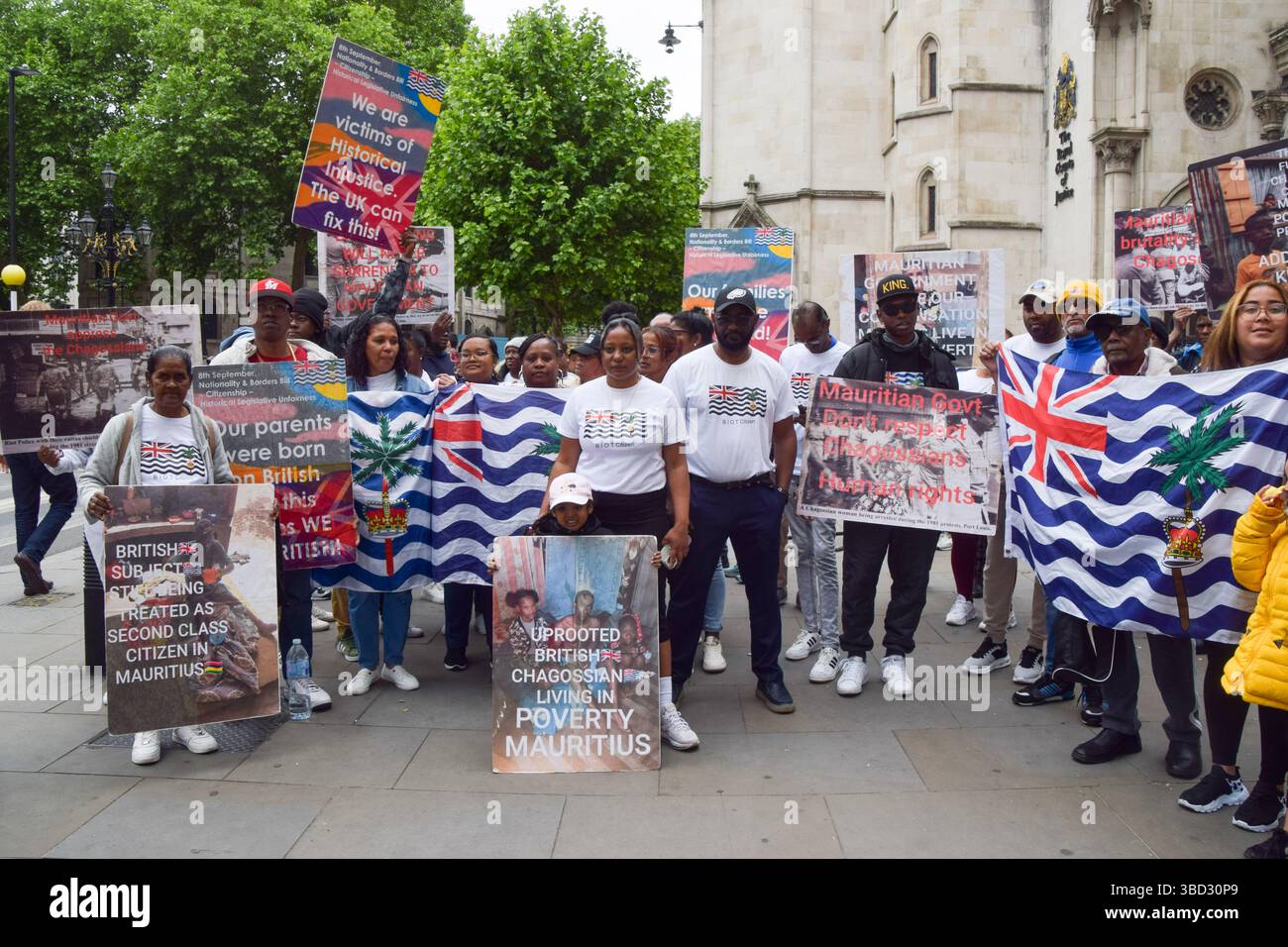 Chagos island flag hi-res stock photography and images - Alamy
