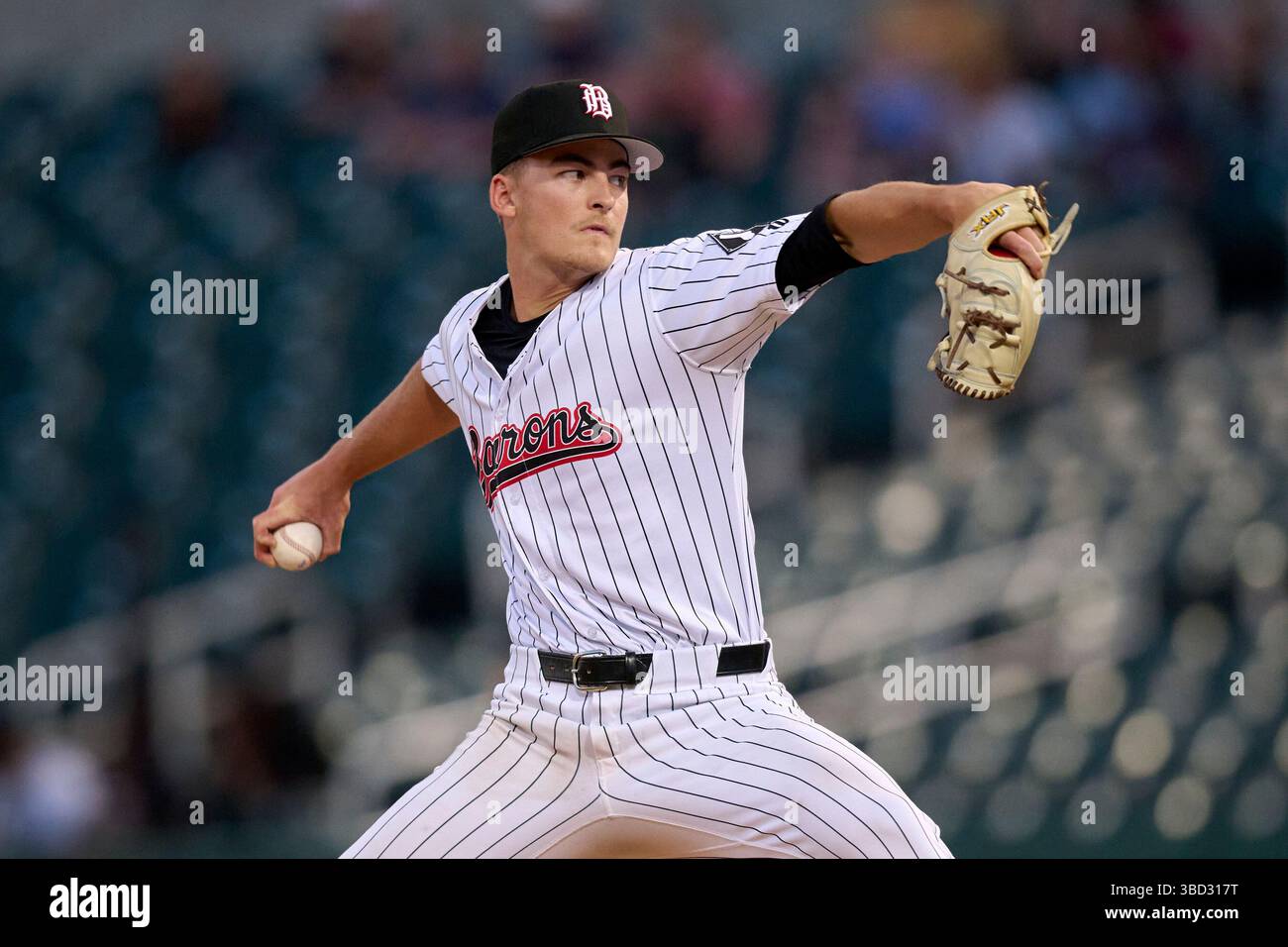 Birmingham Barons pitcher Eric Adler (36) during an MiLB Southern ...