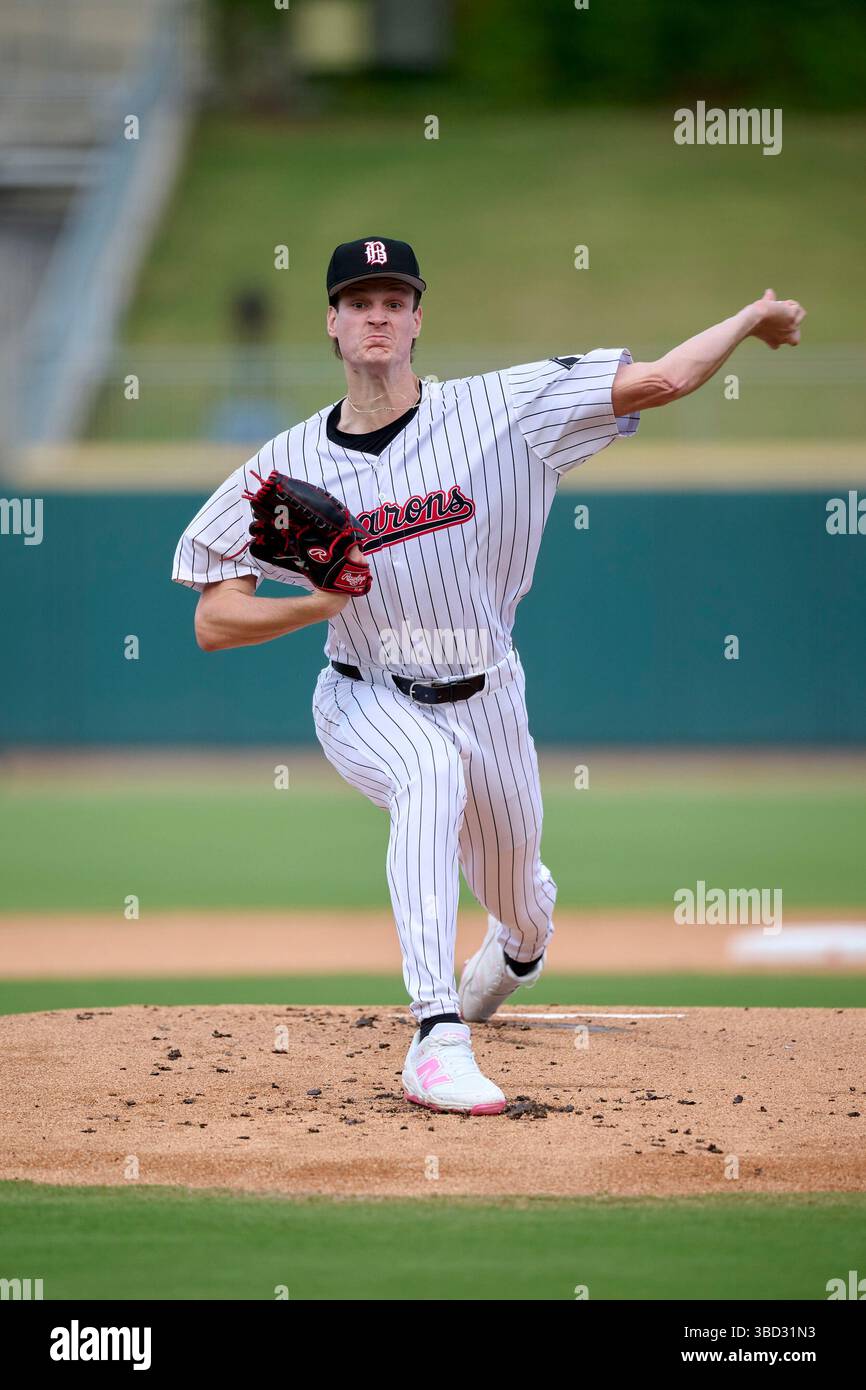 Birmingham Barons pitcher Noah Schultz (22) during an MiLB Southern ...