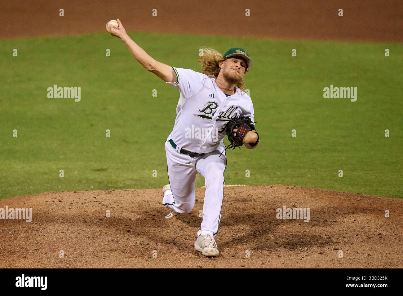 USF Bulls pitcher Landen Yorek (32) during an American Athletic ...