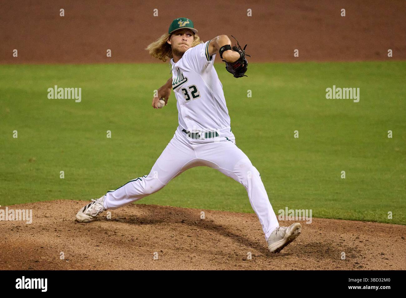 USF Bulls pitcher Landen Yorek (32) during an American Athletic ...