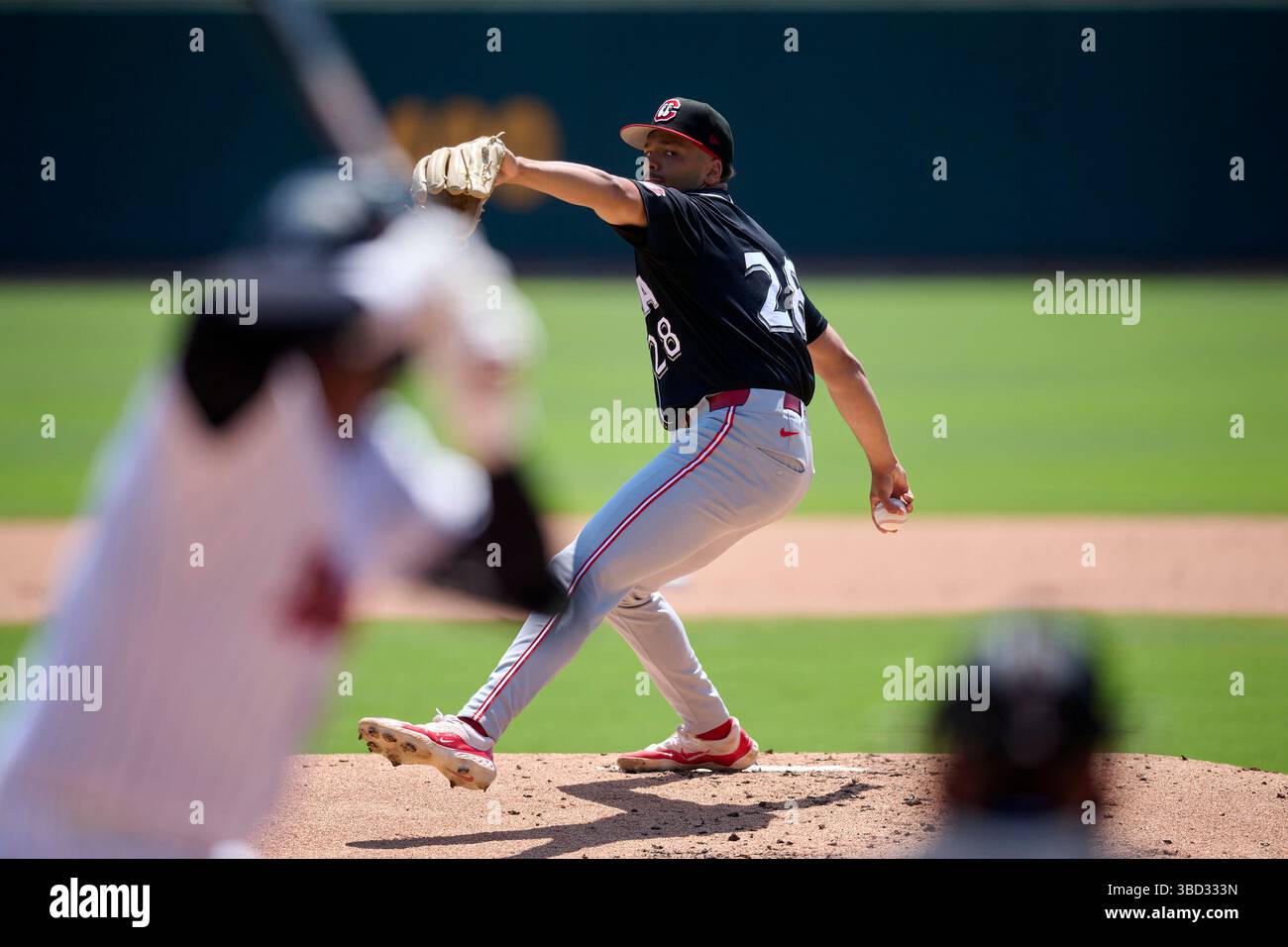 Chattanooga Lookouts pitcher Chase Burns (28) during an MiLB Southern ...