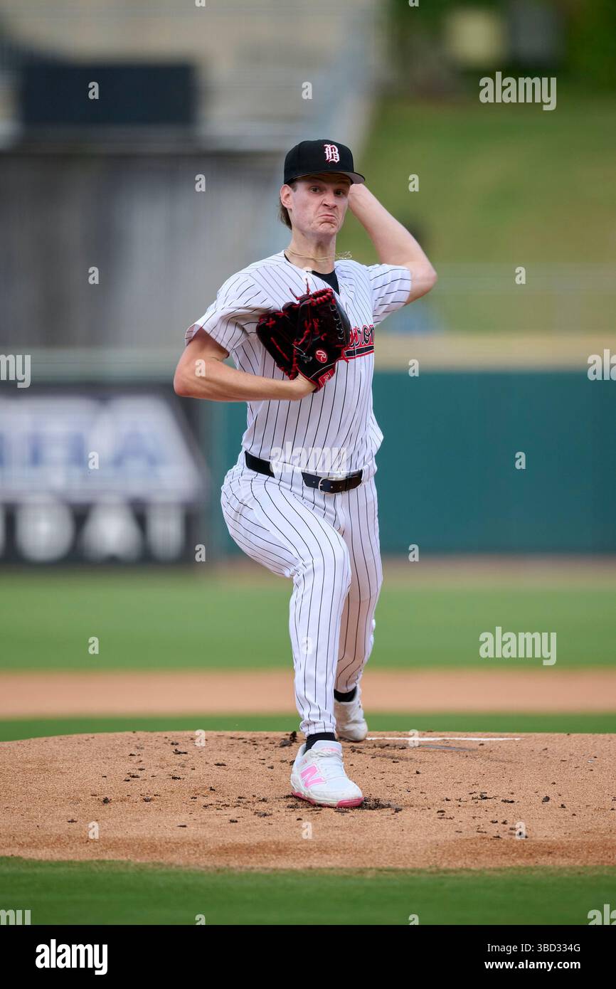 Birmingham Barons pitcher Noah Schultz (22) during an MiLB Southern ...