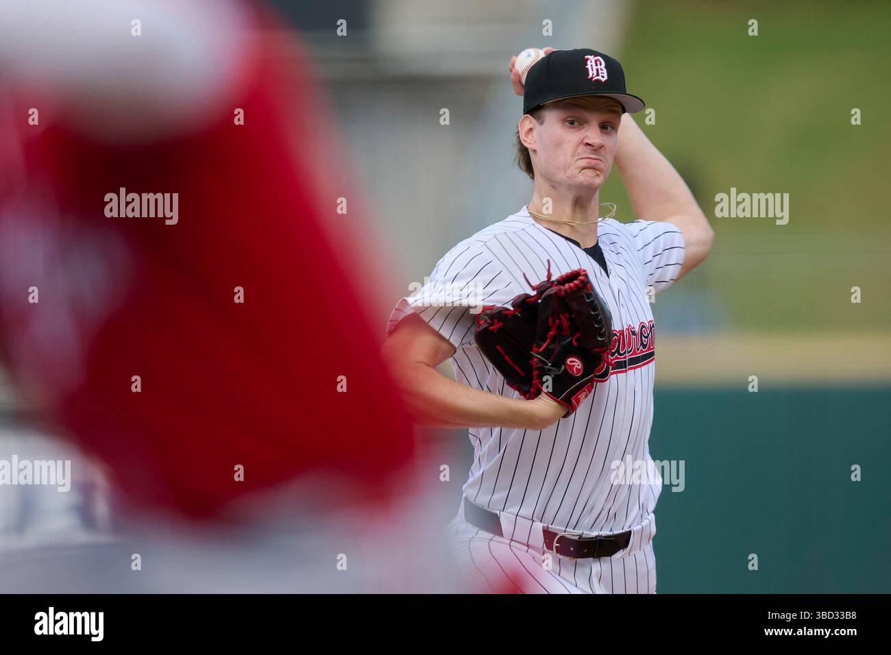 Birmingham Barons pitcher Noah Schultz (22) during an MiLB Southern ...