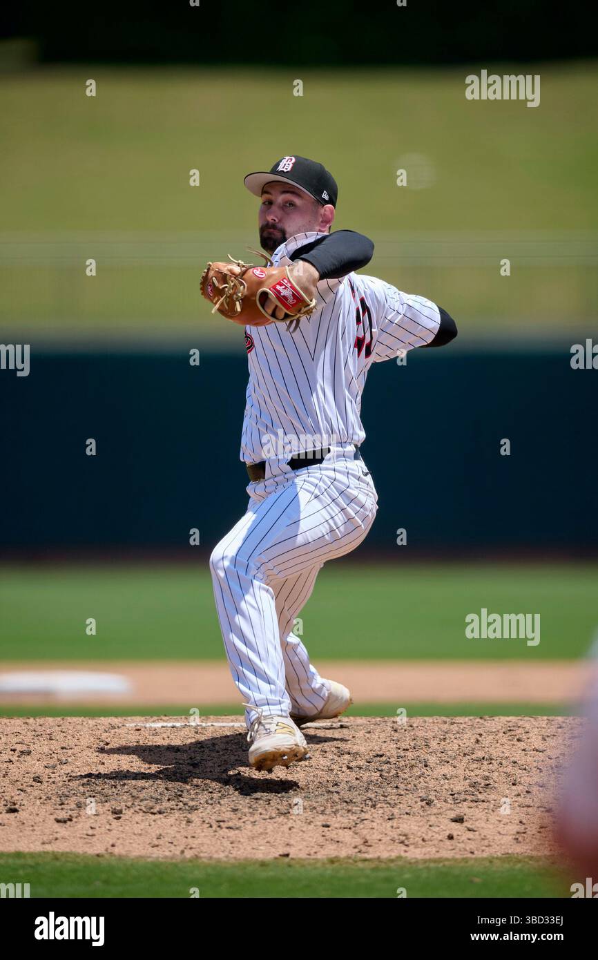 Birmingham Barons pitcher Andrew Dalquist (20) during an MiLB Southern ...