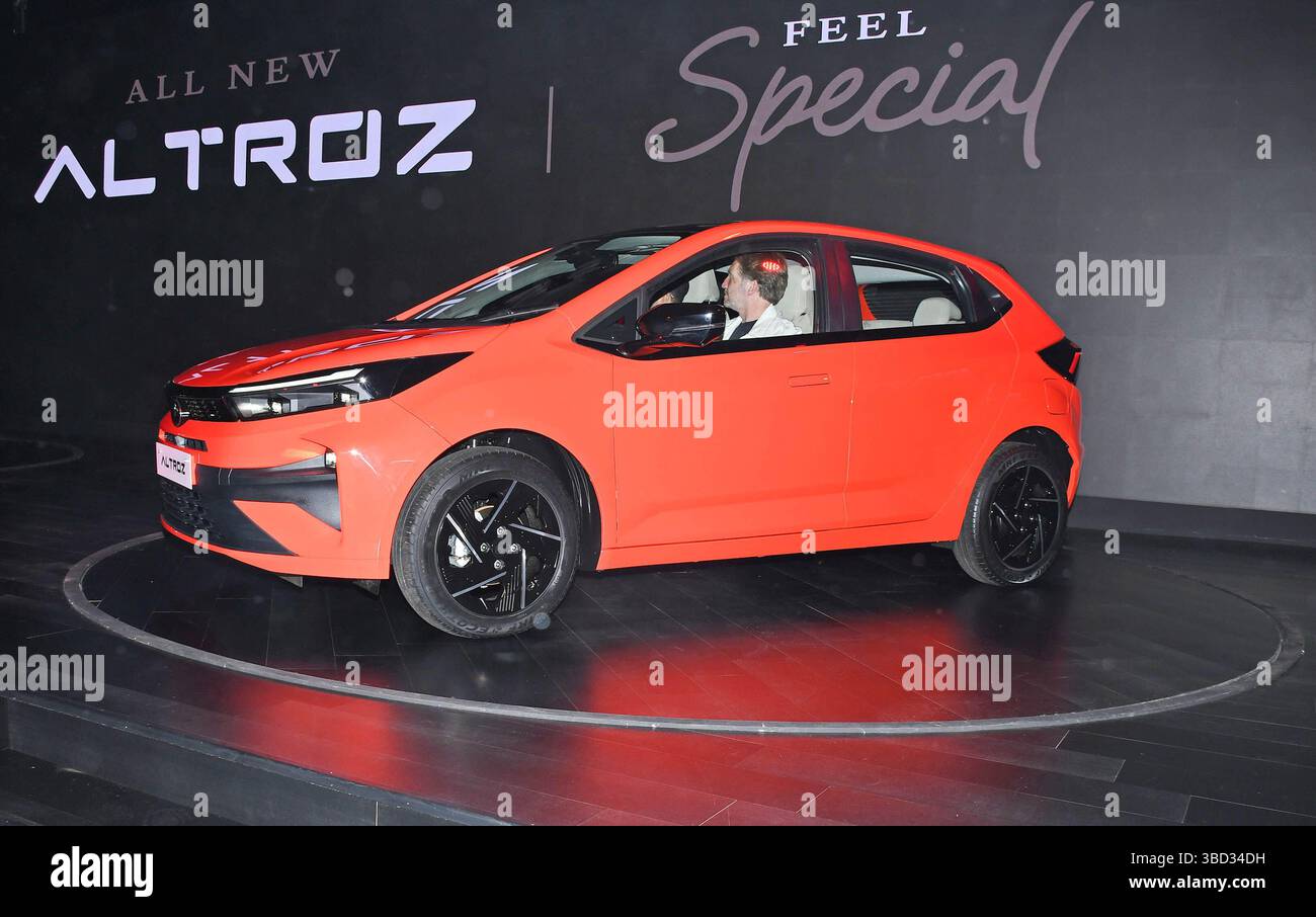 Tata altroz facelift ember glow hi-res stock photography and images - Alamy