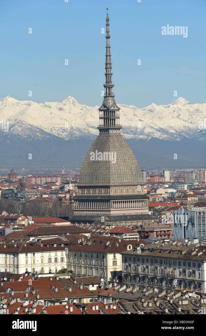 Turin is a city circled by the snow-capped Alps that provide a backdrop ...