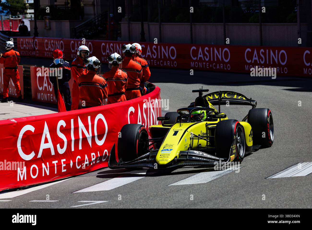 01 FORNAROLI Leonardo (ita), Invicta Racing, Dallara F2 2024, action ...
