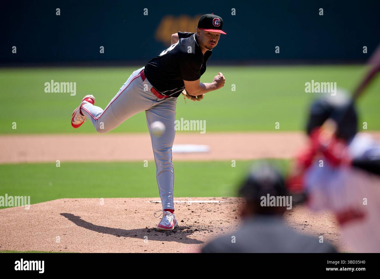 Chattanooga Lookouts pitcher Chase Burns (28) during an MiLB Southern ...
