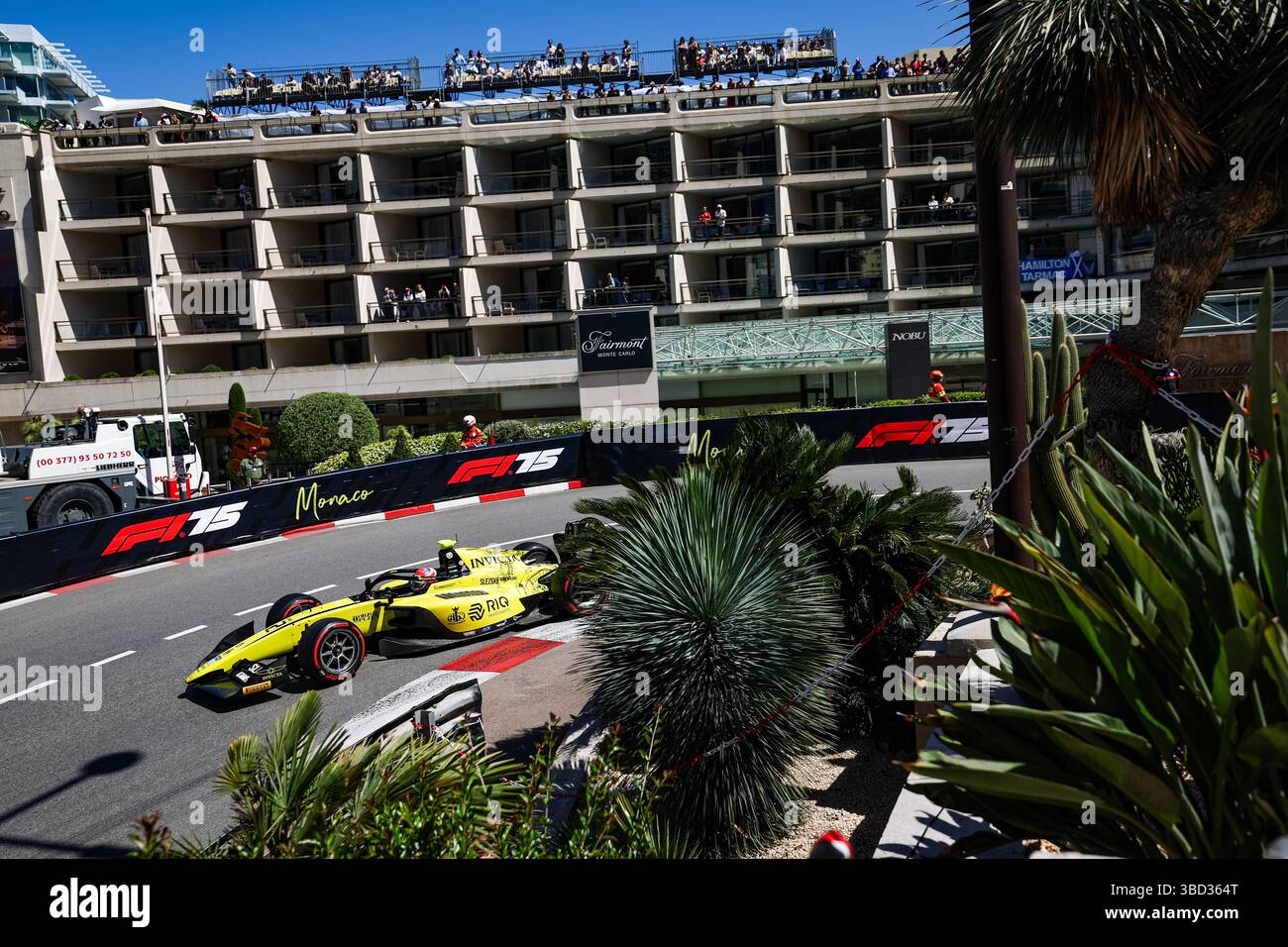 02 STANEK Romane (cze), Invicta Racing, Dallara F2 2024, action during ...