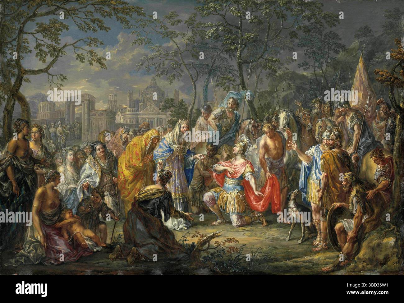 In 331 BC, after defeating the Persian king Darius III at the Battle of ...