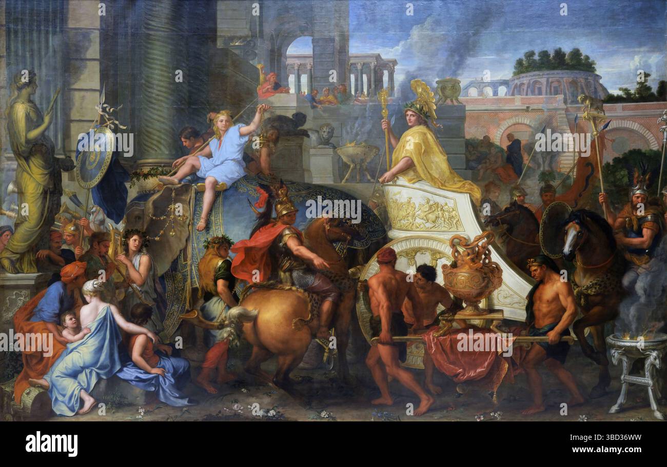 In 331 BC, after defeating the Persian king Darius III at the Battle of ...