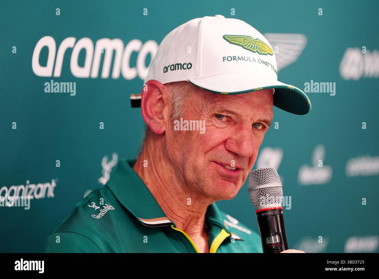 Aston Martin managing technical partner Adrian Newey during the preview day at the Circuit de ...