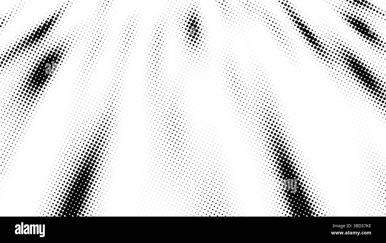 Gradient comic dot background noise pattern grid vector wave. Overlay effect bitmap pixel ...