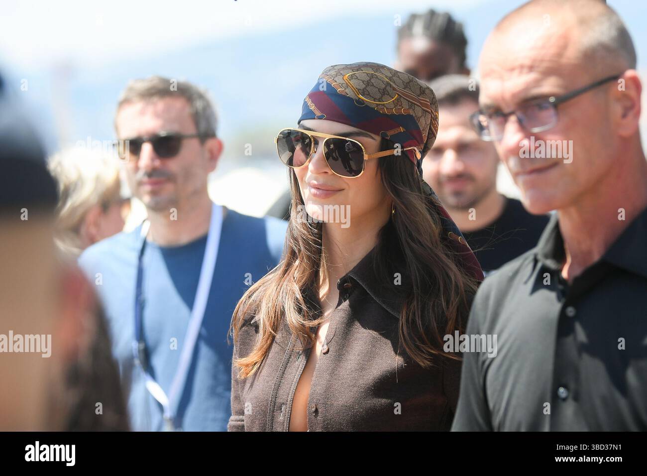 Cannes, France. 21st May, 2025. Emily Ratajkowski shooting for Gucci on ...